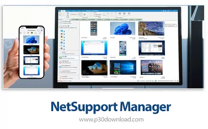 دانلود NetSupport Manager (Control & Client) 14.00.0 دسترسی به یک کامپیوتر از...