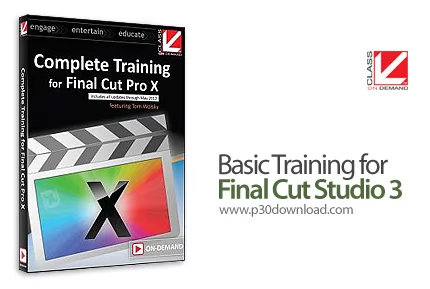 دانلود Class on Demand Basic Training for Final Cut Studio 3 آموزش فاینال کات...