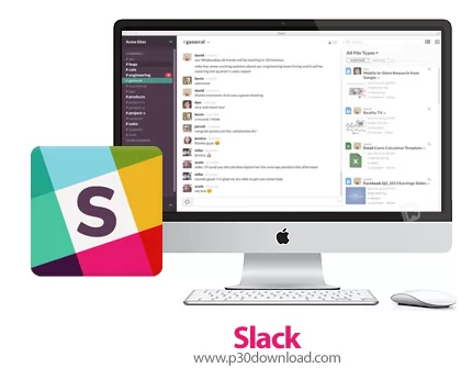 دانلود Slack v4.28.171 MacOS نرم افزار افزایش بهره وری کار گروهی برای مک