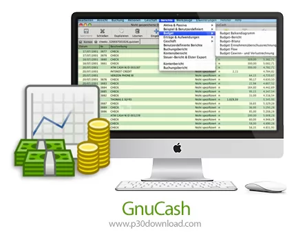 دانلود GnuCash v4.12 MacOS نرم افزار حسابداری برای مک