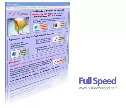 دانلود Full Speed 3.3 Pro تقویت کننده سرعت پهنای باند اینترنت