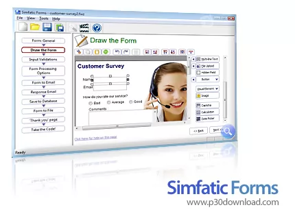 دانلود Simfatic Forms 3.2.1.252 ساخت فرم برای وب سایت