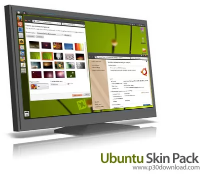 دانلود Ubuntu Skin Pack 6.0 for Windows 7 پوسته تغییر محیط ویندوز 7 به ...
