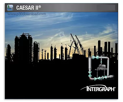 دانلود Intergraph CAESAR II 2014 SP1 7.00.01 تحلیل تنش در سیستم های ...