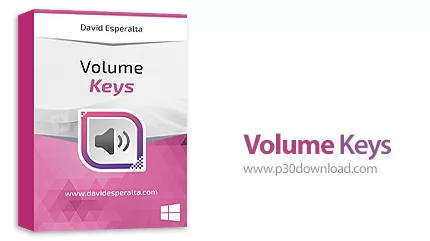 دانلود Volume Keys 2016.9 کنترل صدای سیستم توسط صفحه کلید