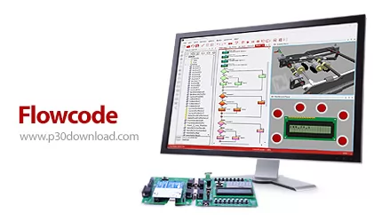 دانلود Flowcode 6.1.3.2 طراحی سیستم الکترونیکی