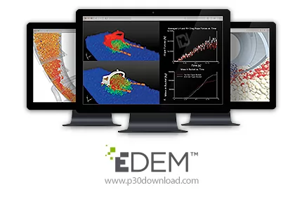 دانلود EDEM 2018 4.0.0 شبیه‌سازی تعامل ماشین‌آلات صنعتی با مواد توده‌ای