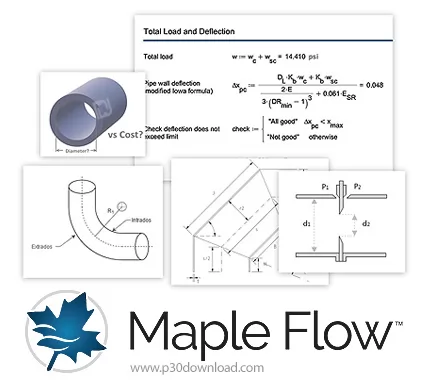 دانلود Maple Flow 2022.2 انجام محاسبات پیشرفته ریاضی مهندسی در تخته سفید مجاز...