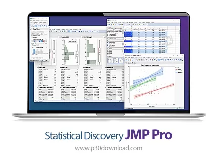 دانلود SAS Statistical Discovery JMP Pro 18.0.1 تجزیه و تحلیل داده های ...