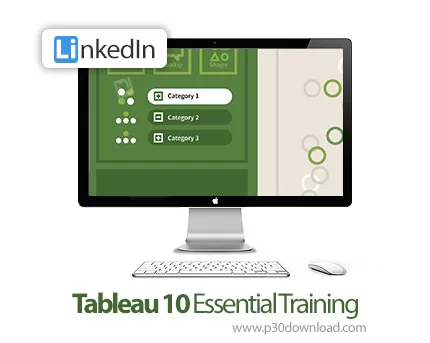 دانلود Tableau 10 Essential Training آموزش تحلیل داده با تبلو 10