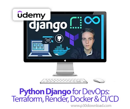 دانلود Python Django for DevOps: Terraform, Render, Docker & CI/CD ...