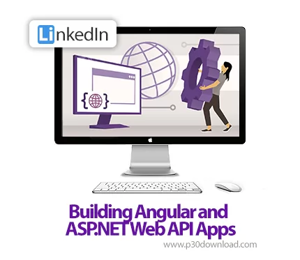 دانلود Lynda Building Angular and ASP.NET Web API Apps آموزش ساخت وب ای ...