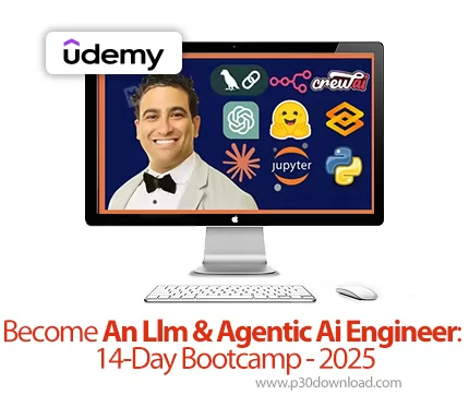دانلود Become An Llm & Agentic Ai Engineer: 14-Day Bootcamp 2025 آموزش ...
