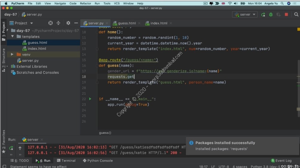  Udemy 100 Days Of Code The Complete Python Pro Boot