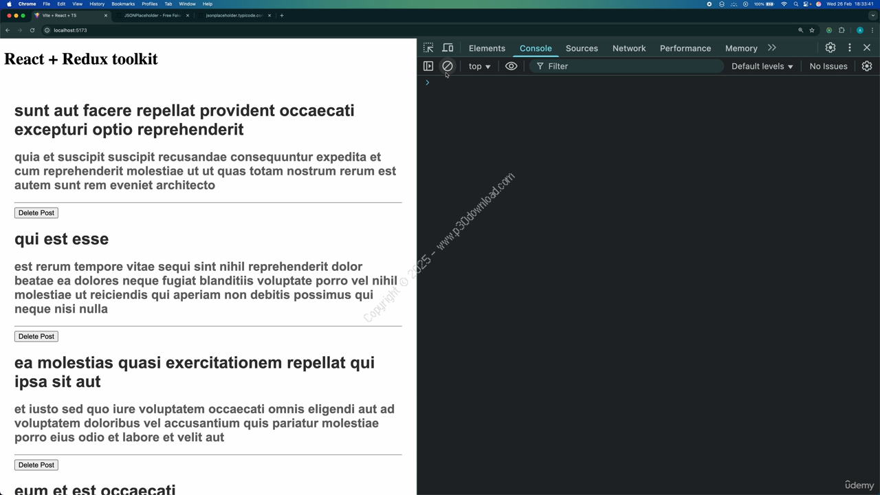 دانلود React Js And Typescript Build Real Projects Redux Toolkit آموزش