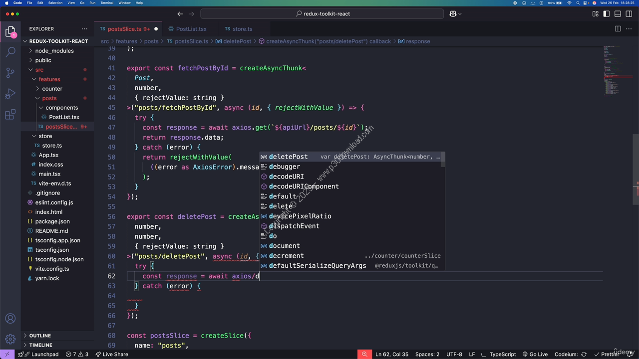 دانلود React Js And Typescript Build Real Projects Redux Toolkit آموزش ری‌اک